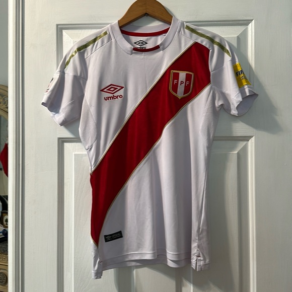 Umbro | Shirts | 28 World Cup Official Peru Jersey | Poshmark